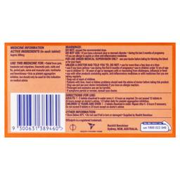 Buy Solprin Pain and Fever Relief Dispersible Tablets 300mg Aspirin 96 ...