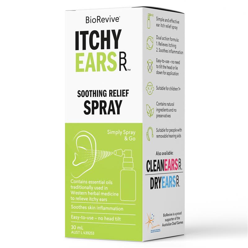 Buy BioRevive Itchy Ears Spray 30ml online at Chemist Warehouse