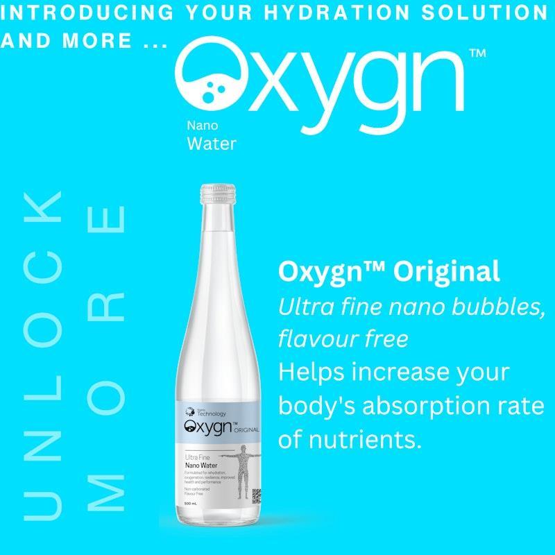 Buy Oxygn Original Nano Water 500mL 12 Pack online at Chemist Warehouse