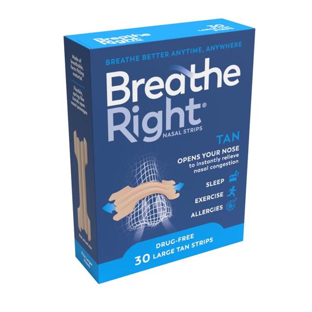 Buy Breathe Right Nasal Strips Tan Large 30 online at Chemist Warehouse