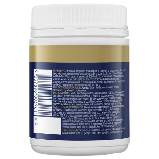 Buy BioCeuticals Multi Essentials 90 Tablets NEW online at Chemist ...