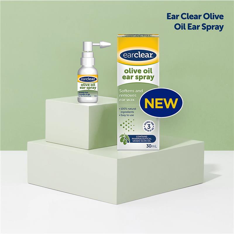Buy Ear Clear Olive Oil Ear Spray 30ml online at Chemist Warehouse