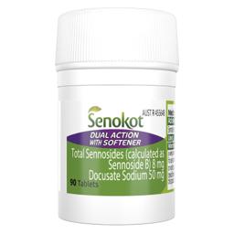 Buy Senokot Dual Action 90 Tablets online at Chemist Warehouse