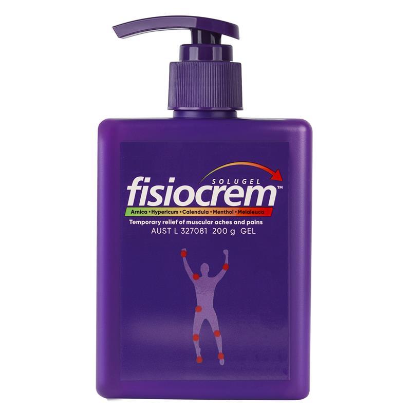Buy Fisiocrem Solugel Pump 200g online at Chemist Warehouse