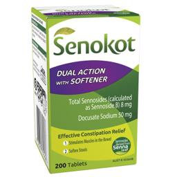 Buy Senokot Dual Action 200 Tablets online at Chemist Warehouse