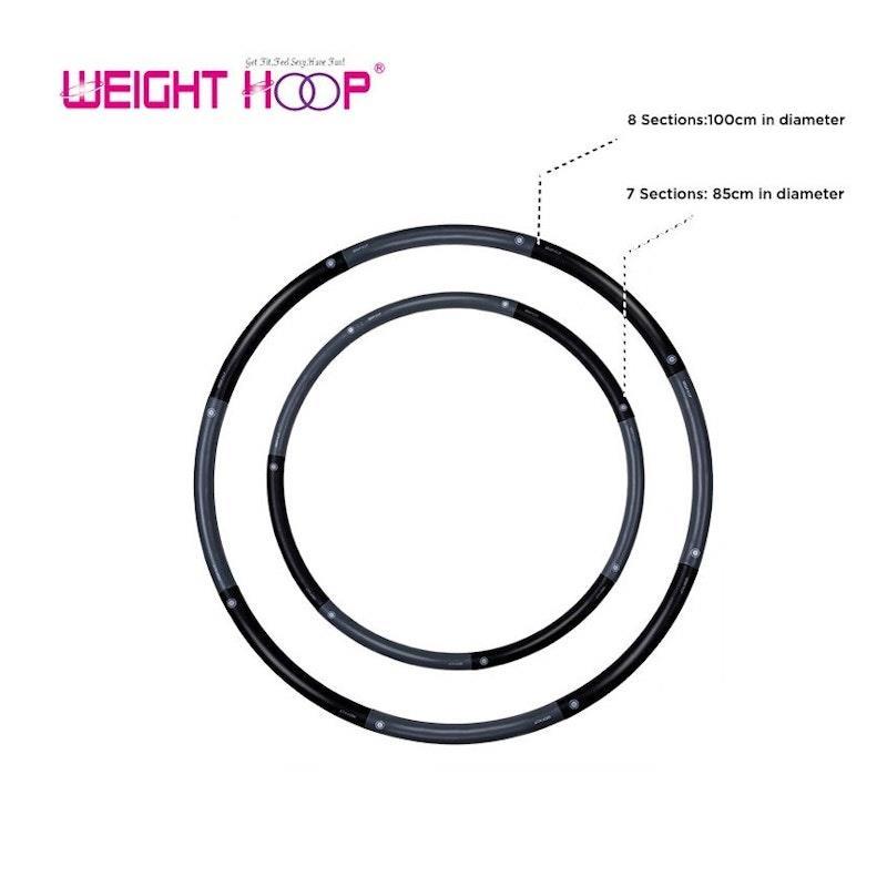 Buy Weight Hoop Fitness Hula Hoop - Comfort Style-Comfort 1.8kg online ...