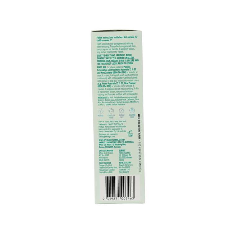 Buy White Glo Purple Teeth Whitening Strips 20 Strips online at Chemist ...
