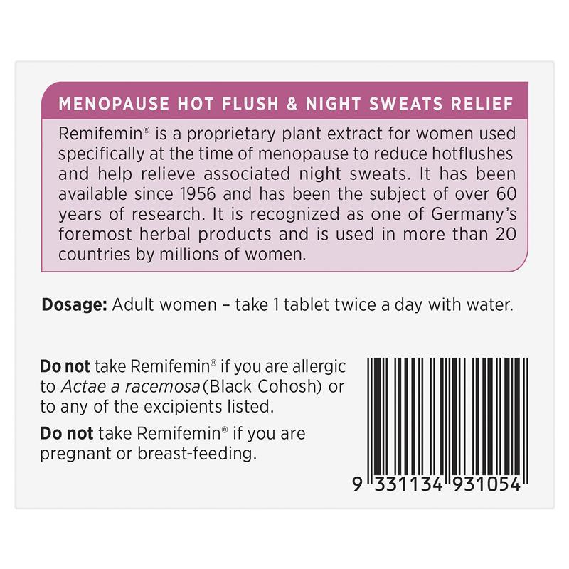 Buy Remifemin 200 Tablets online at Chemist Warehouse