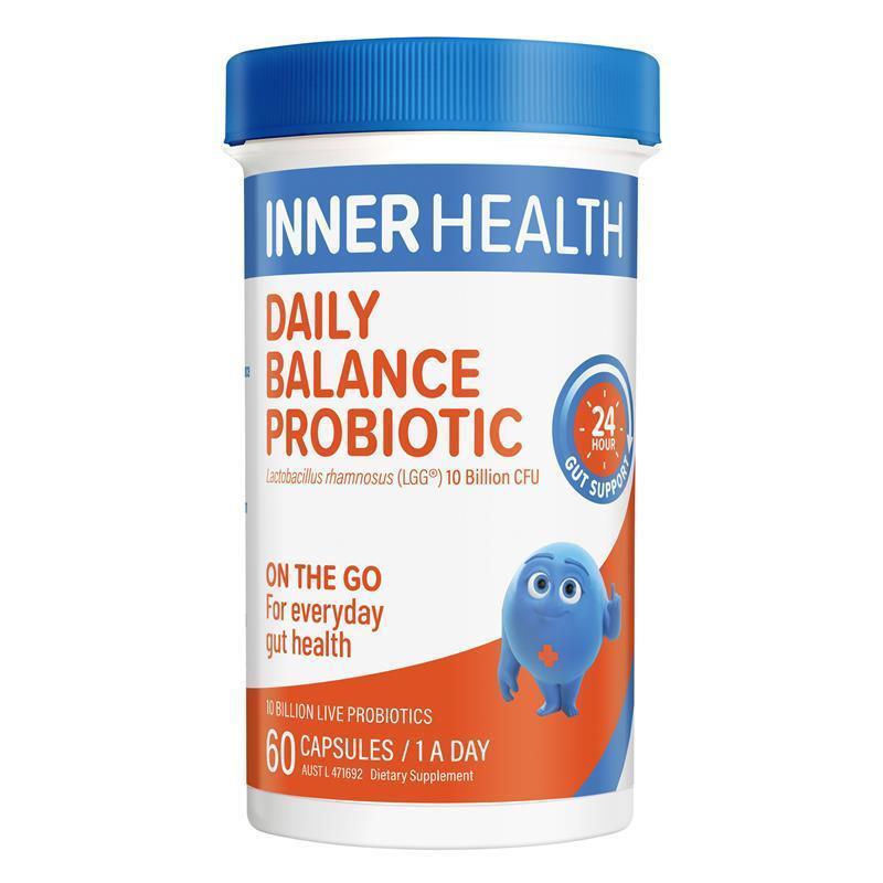 Buy Inner Health Daily Balance Probiotic 60 Capsules online at Chemist ...