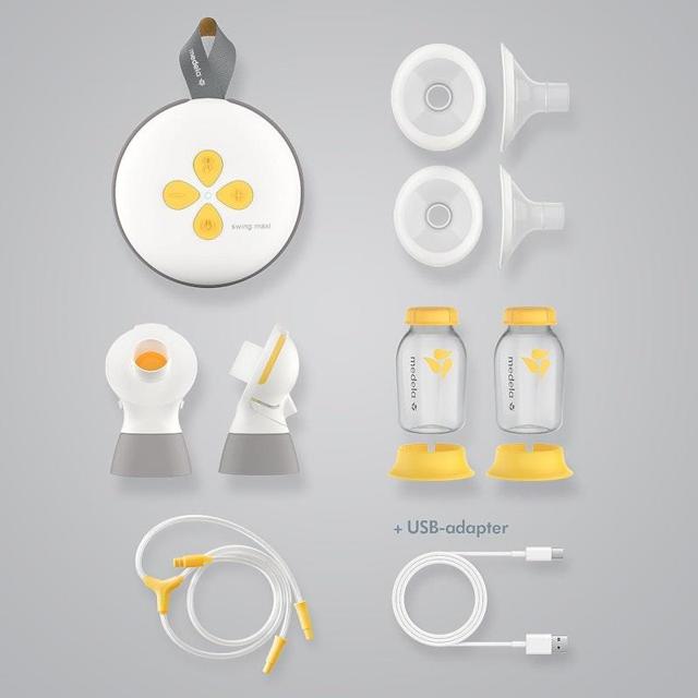 Buy Medela Swing Maxi Bluetooth Double Electric Pump Breast Pump online ...