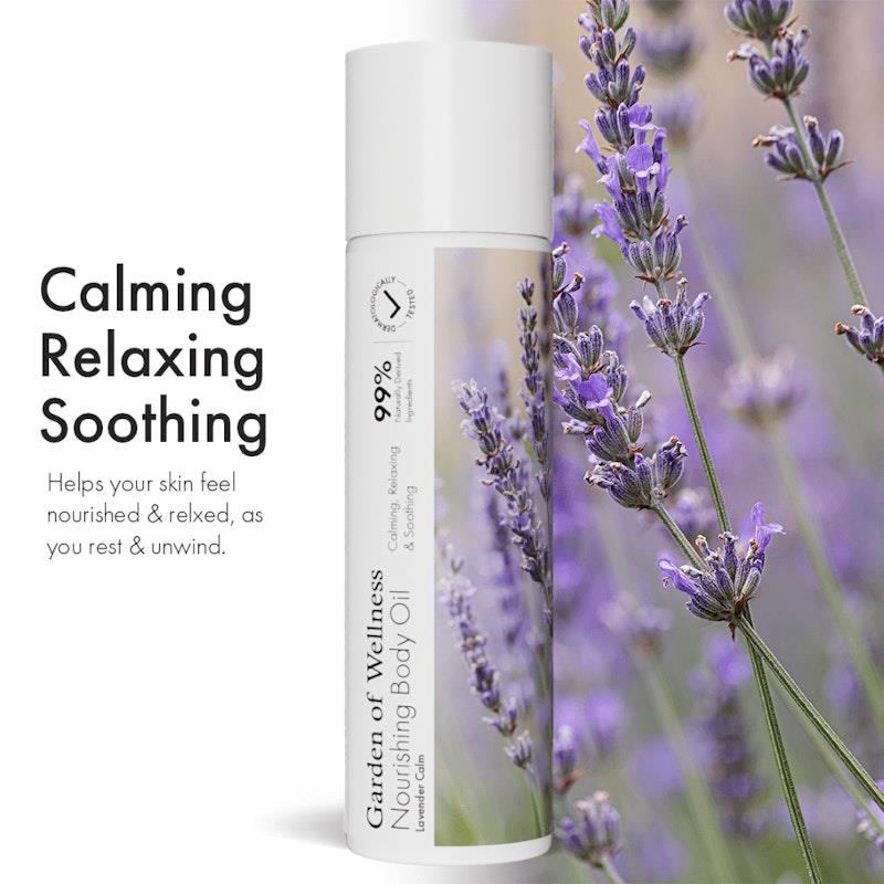 Buy Garden of Wellness Nourishing Body Oil Lavender Calm 2Pack online ...