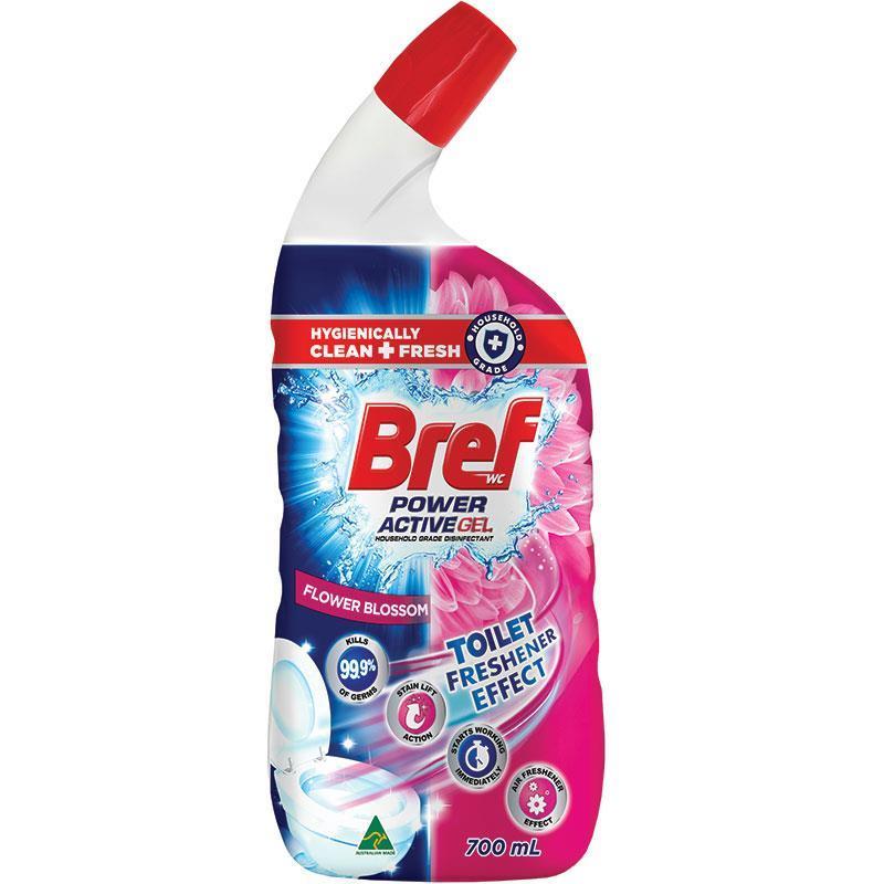 Buy Bref Power Active Gel Flowers Toilet Cleaner 700ml online at ...