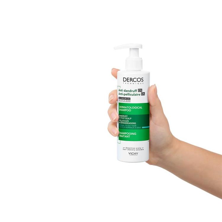 Buy Dercos Anti-Dandruff Ds Shampoo Normal To Oily Hair 390ml online at ...