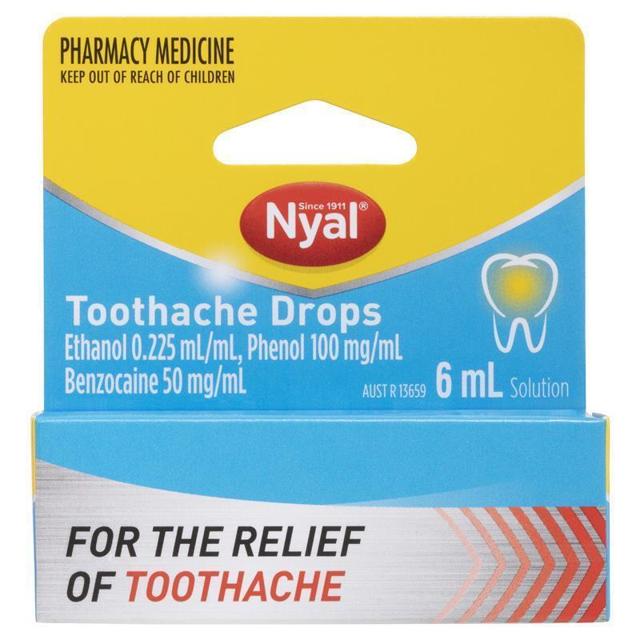 Buy Nyal Toothache Drops 6ml online at Chemist Warehouse