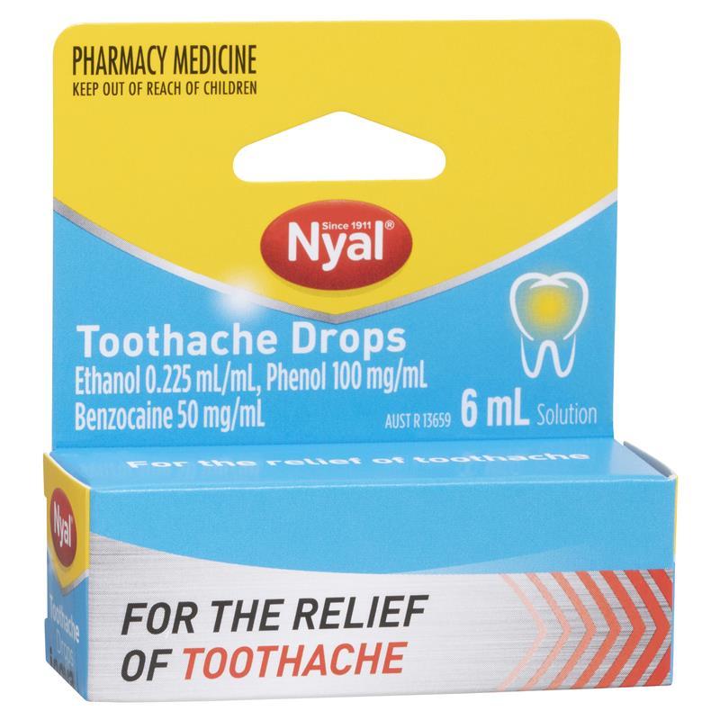 Buy Nyal Toothache Drops 6ml online at Chemist Warehouse