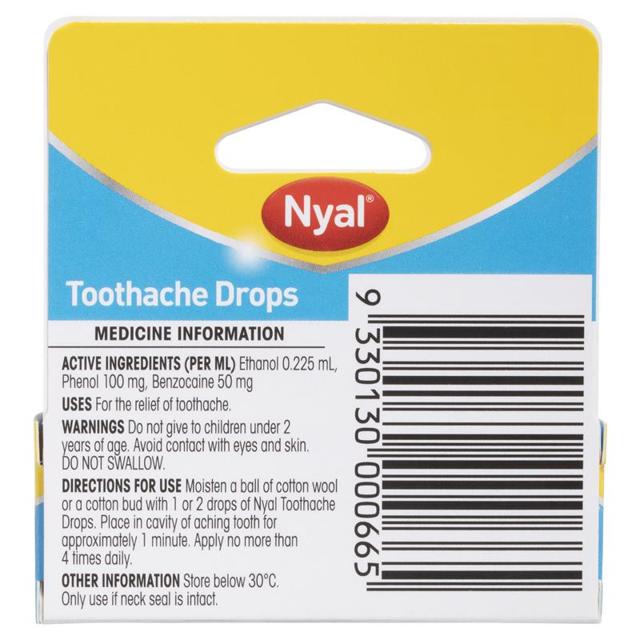 Buy Nyal Toothache Drops 6ml online at Chemist Warehouse