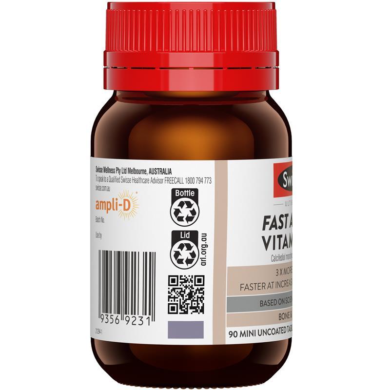 Buy Swisse Ultiboost Fast Acting Vitamin D3 90 Tablets online at ...