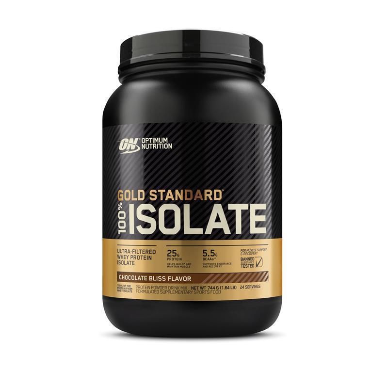 Buy Optimum Nutrition Gold Standard 100% Isolate Chocolate 744g online ...