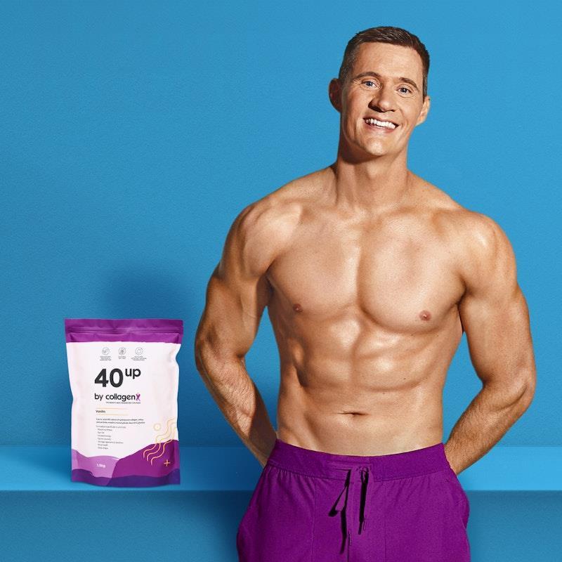 Buy CollagenX 40UP: Whey & Collagen Protein Powder 1.5Kg online at ...