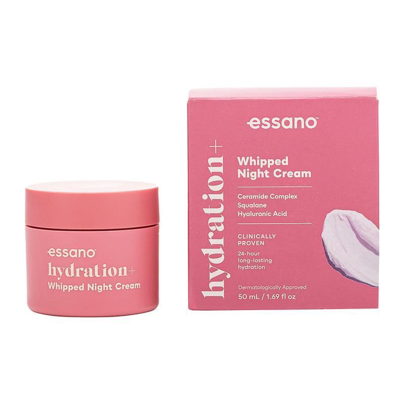 Buy Essano Hydration+ Whipped Night Cream 50ml online at Chemist Warehouse