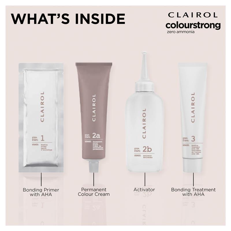 Buy Clairol Colour Strong Kit 8.1 Medium Ash Blonde online at Chemist ...