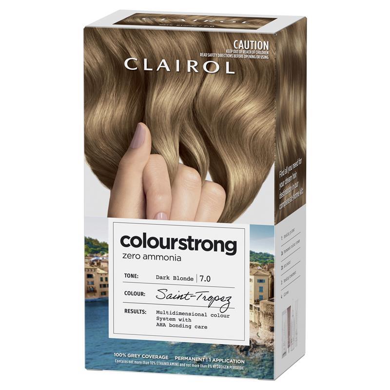 Buy Clairol Colour Strong Kit 7.0 Dark Blonde online at Chemist Warehouse