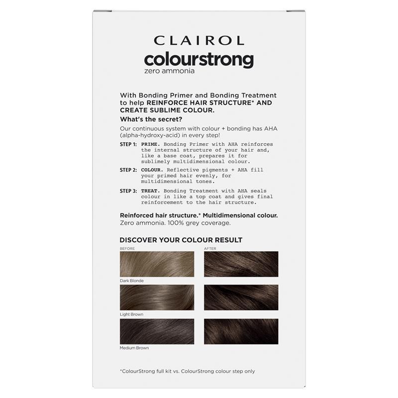 Buy Clairol Colour Strong Kit 6.0 Light Brown online at Chemist Warehouse