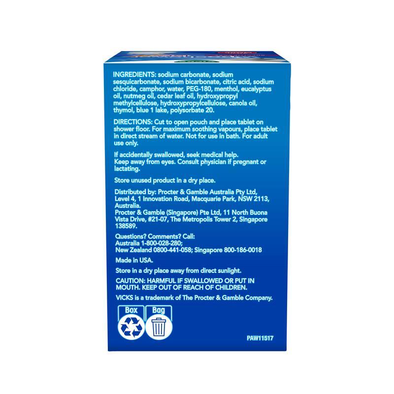 Buy Vicks VapoShower Max 4 Pack online at Chemist Warehouse