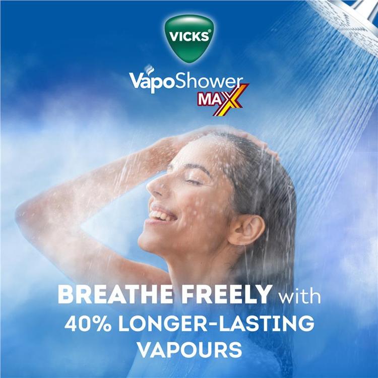 Buy Vicks VapoShower Max 4 Pack online at Chemist Warehouse