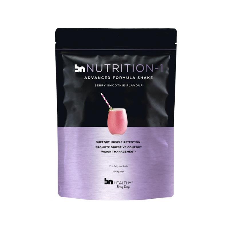 Buy BN Nutrition-1 Advanced Formula Shake 64g Berry Smoothie Flavour ...