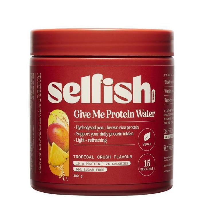 Buy Selfish Give Me Protein Water Tropical Crush Flavour 300g online at ...