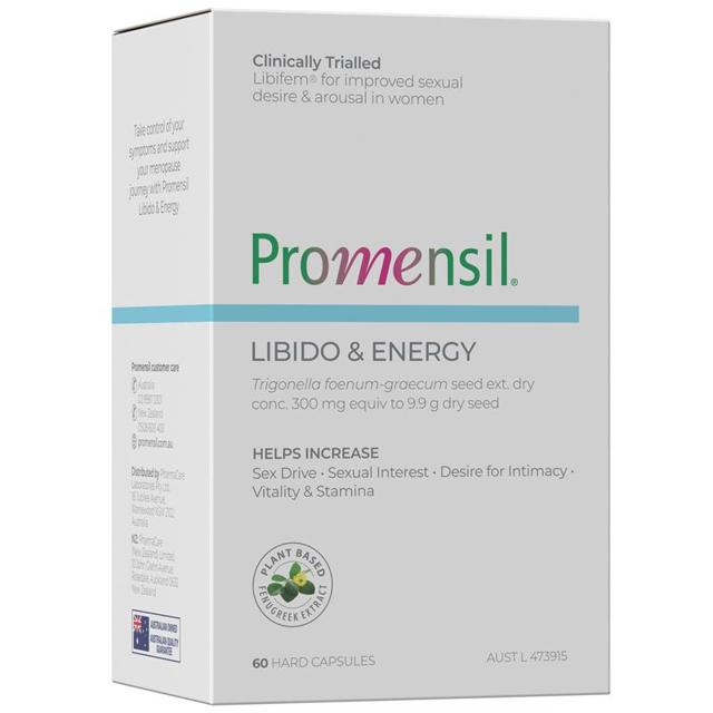 Buy Promensil Libido & Energy 60 Capsules online at Chemist Warehouse