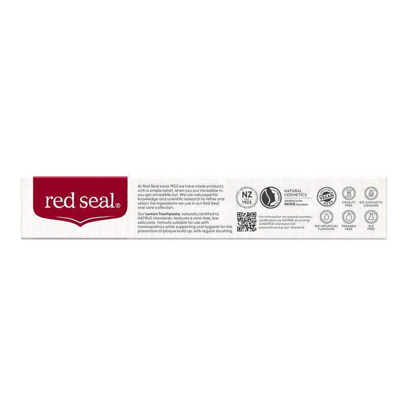 Buy Red Seal Toothpaste Lemon 100g online at Chemist Warehouse