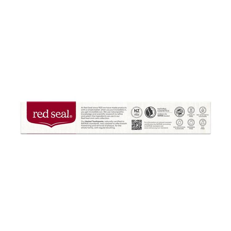 Buy Red Seal Toothpaste Herbal 100g online at Chemist Warehouse