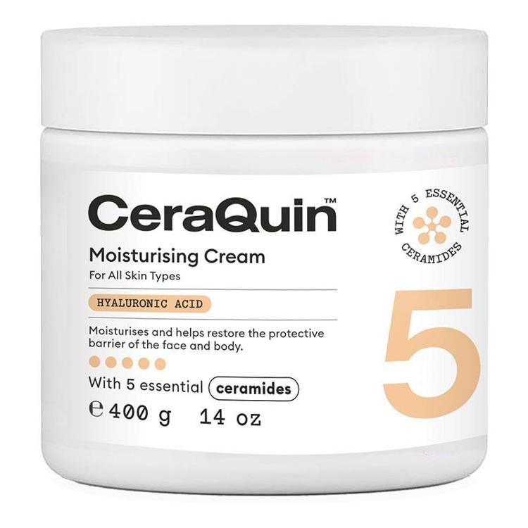 Buy CeraQuin Moisurising Cream with Hyaluronic Acid 400g online at ...