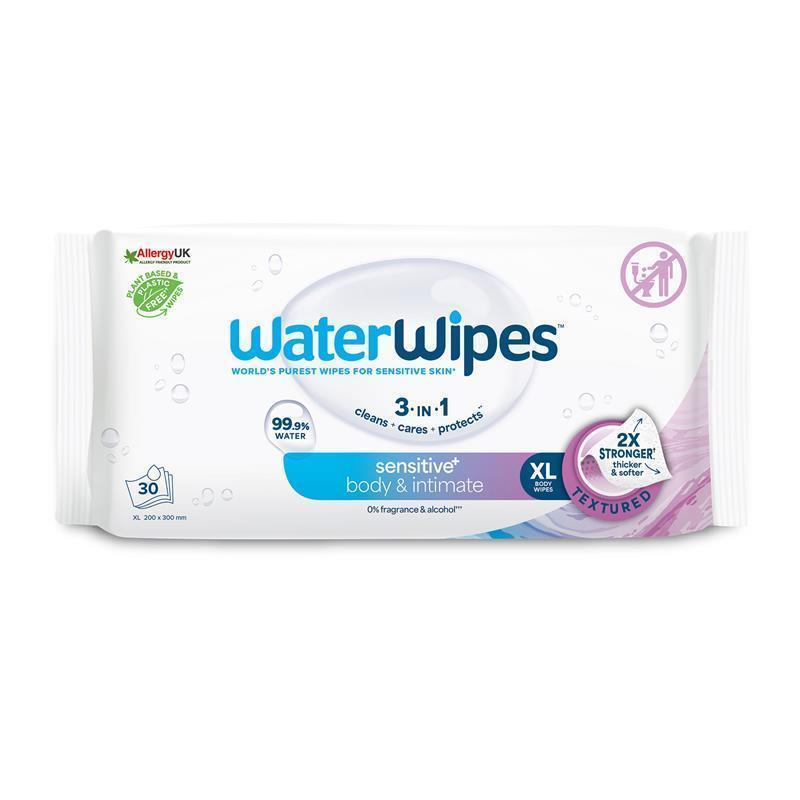 Buy WaterWipes Adult Care Sensitive Intimate Wipes 30 pack online at ...