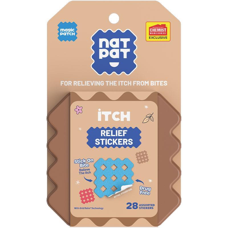 Buy NatPat Magic Patch Itch Relief Stickers 28 Patches online at ...