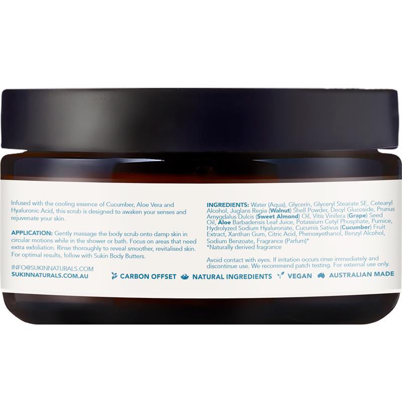 Buy Sukin Hydrating Hyaluronic Acid Body Scrub 240g online at Chemist ...