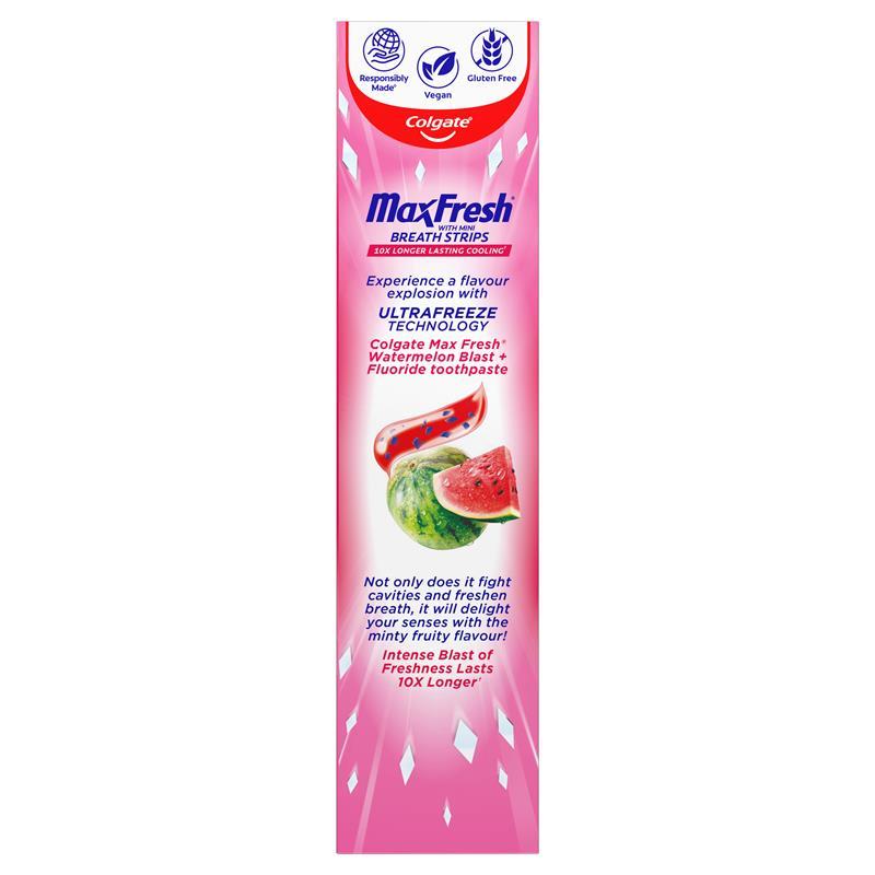 Buy Colgate Toothpaste Max Fresh Watermelon 100g online at Chemist ...