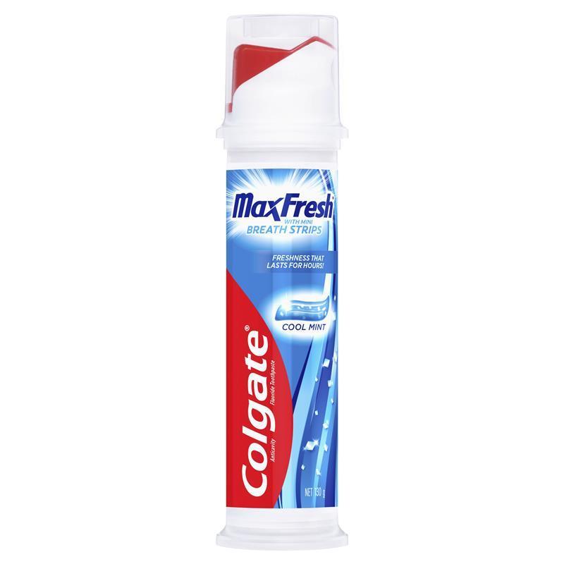 Buy Colgate Toothpaste Max Fresh Coolmint Pump 130g online at Chemist ...