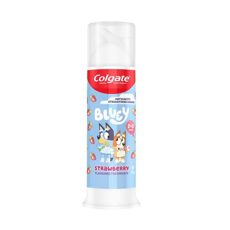Buy Colgate Toothpaste Kids Strawberry Pump 85g online at Chemist Warehouse
