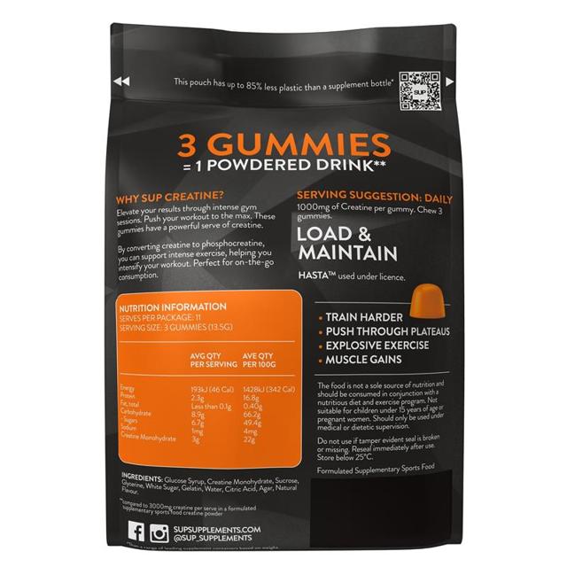 Buy SUP Creatine Gummies Cola 35 online at Chemist Warehouse
