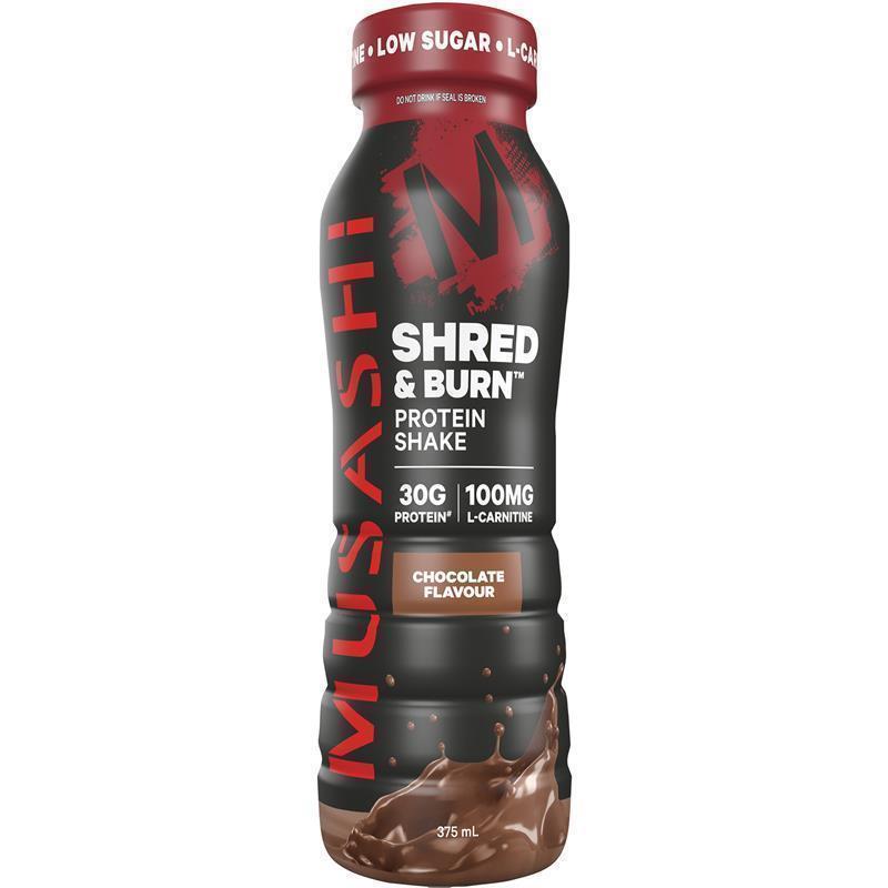 Buy Musashi Shred And Burn Chocolate 375ml online at Chemist Warehouse