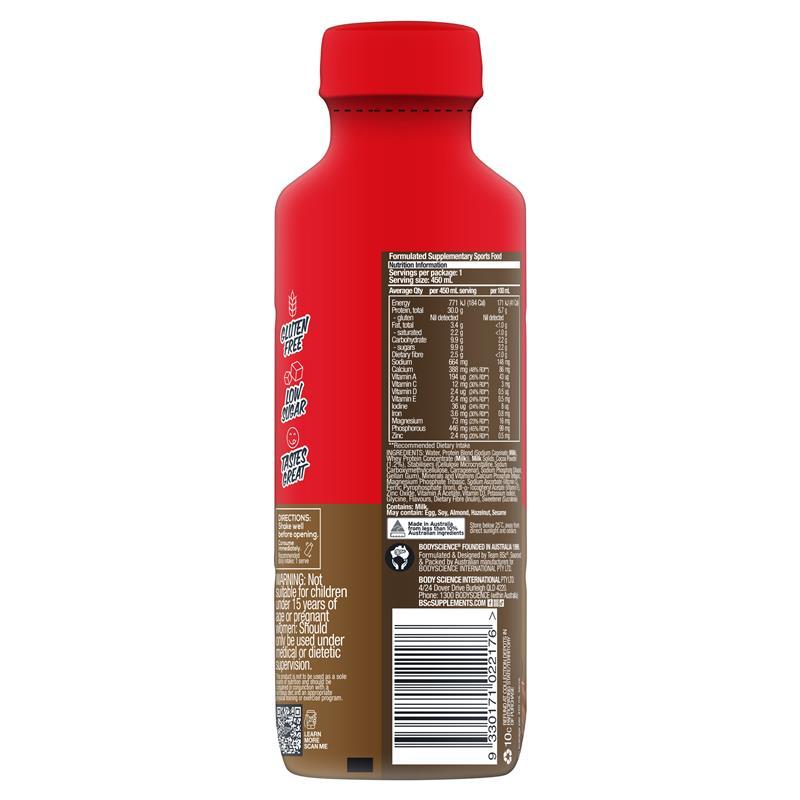 Buy BSc RTD Protein Shake Chocolate 450ml online at Chemist Warehouse