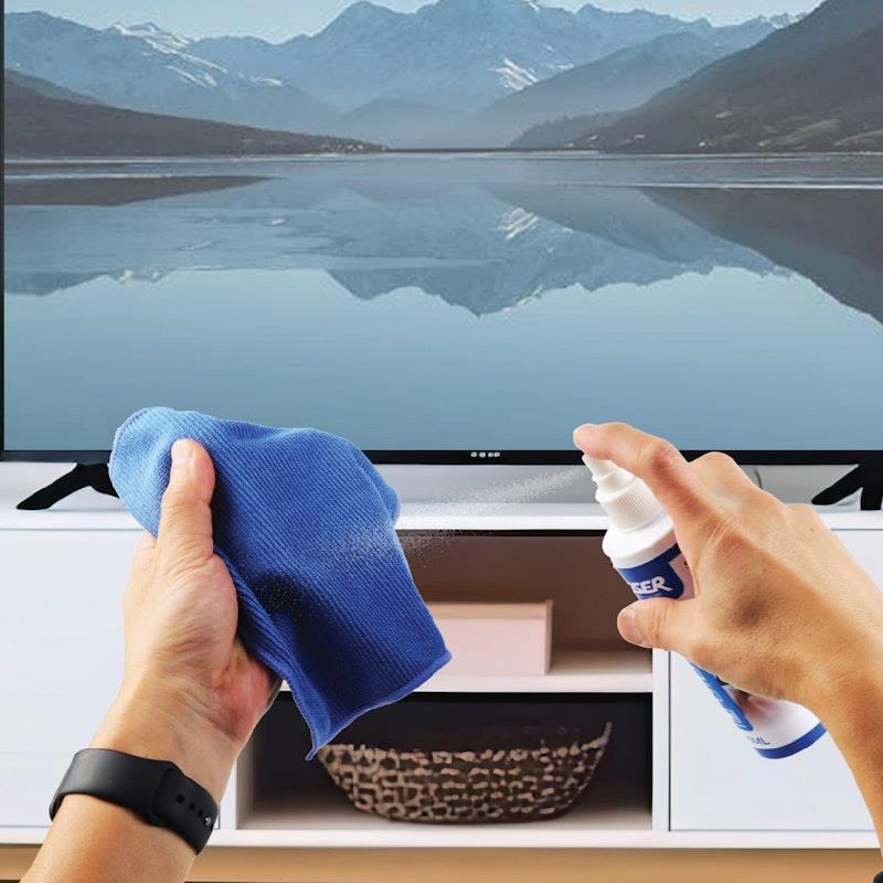 Buy Laser Clean Range Screen Cleaning Kit with Microfibre Cloth Bundle ...