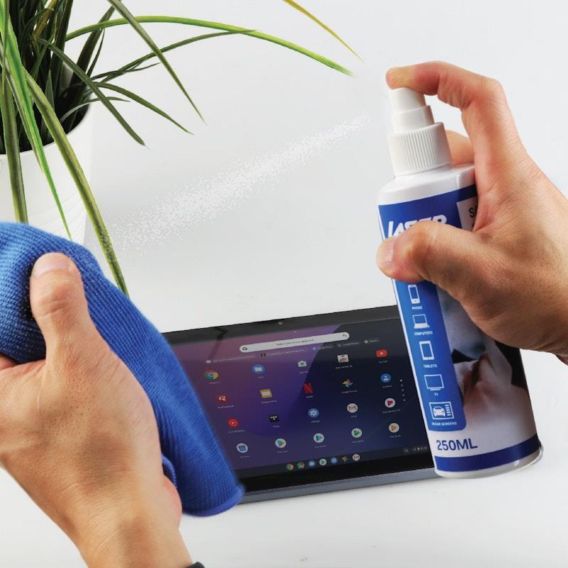 Buy Laser Clean Range Screen Cleaning Kit with Microfibre Cloth Bundle ...
