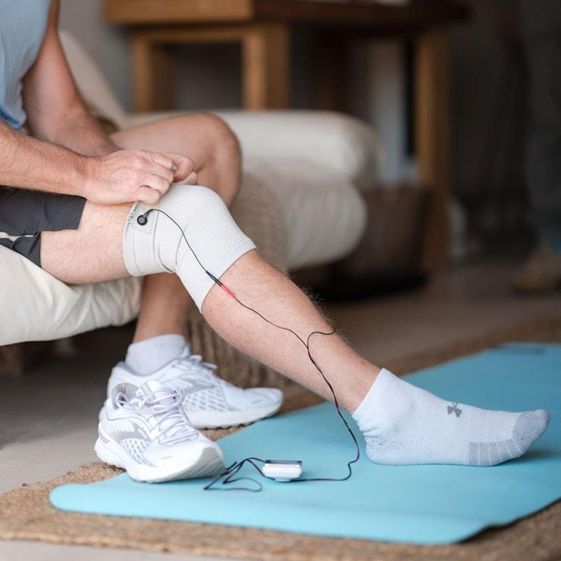 Buy Caremax Conductive TENS Knee Sleeve Brace for TENS Machine 1Unit ...