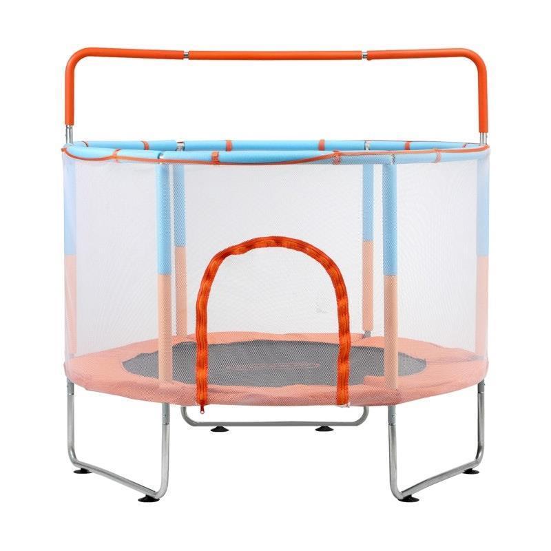 Buy Mazam 60 Inch Kids Trampolines Enclosure Safety Net Horizontal Bar ...