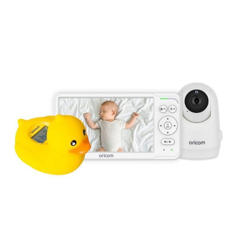 Buy Oricom 6″ Video Baby Monitor with Motorised Pan Tilt and Duck ...