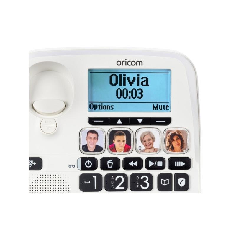 Buy Oricom Care920-1 Amplified Big Button Phone with Cordless Handset ...